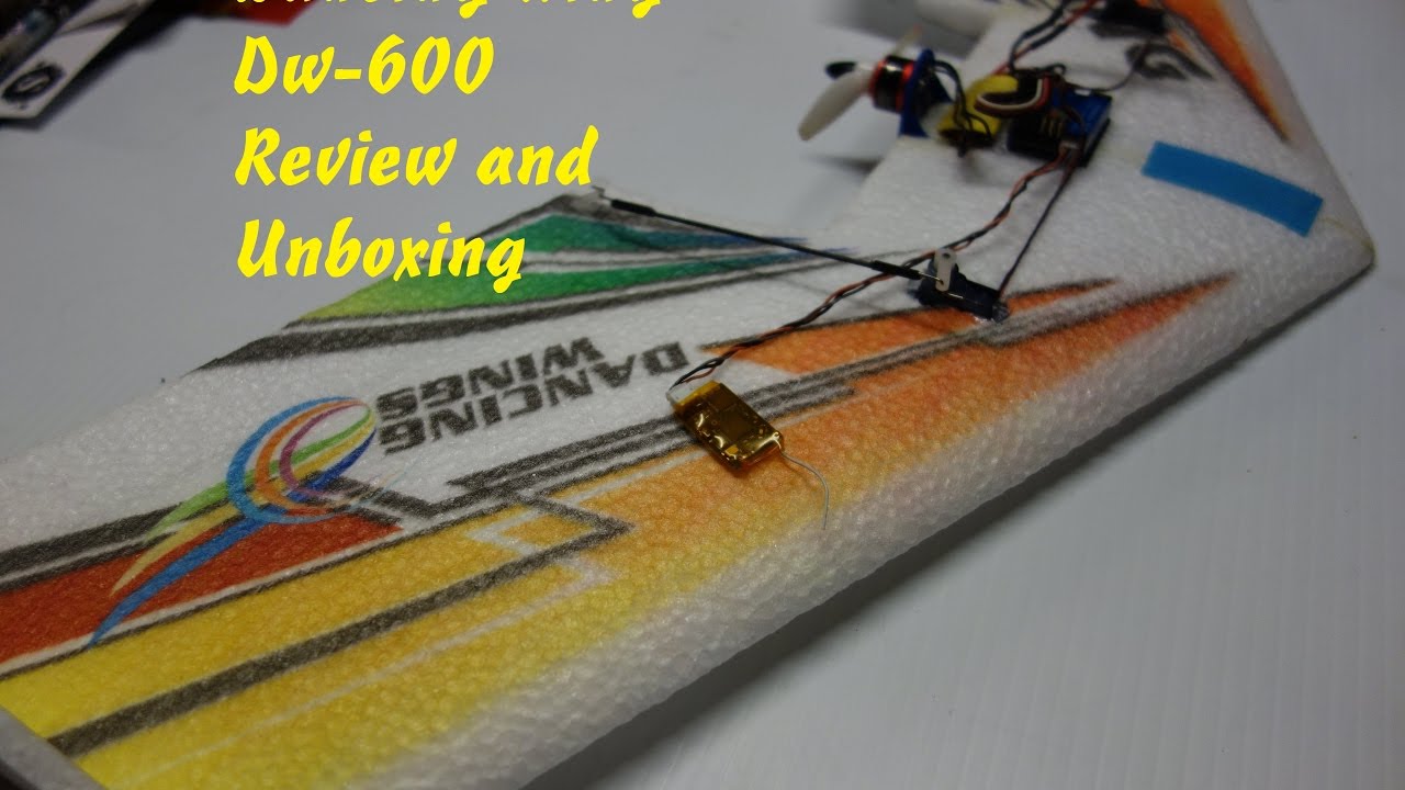 DW Hobby Mini Rainbow DW-600 Micro Flying Wing Review Bonzai Killer ...