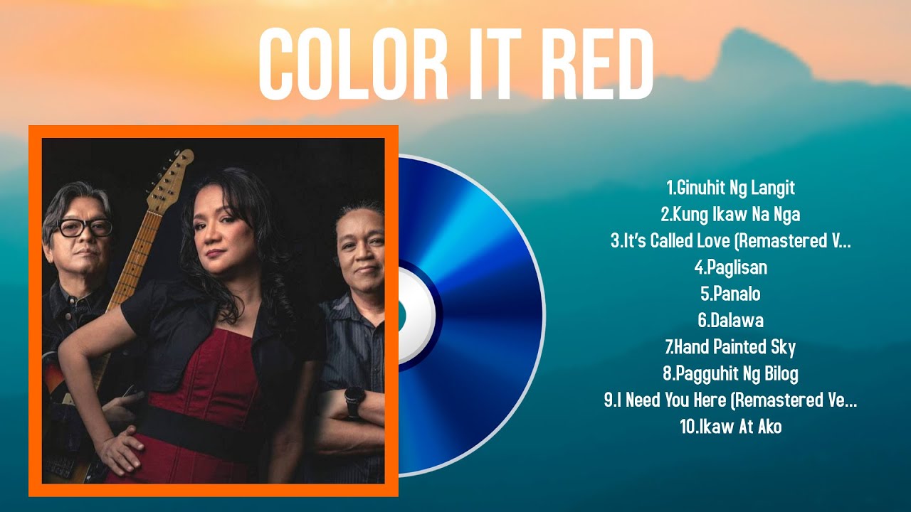 Best Songs of Color It Red full album 2024 ~ Top 10 songs - YouTube