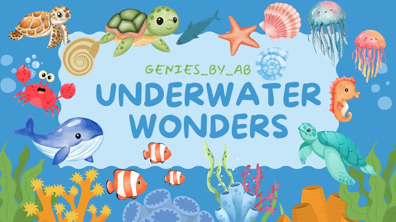 Underwater Wonders: Fun Ocean Adventures for Kids | Explore Sea Life I ...