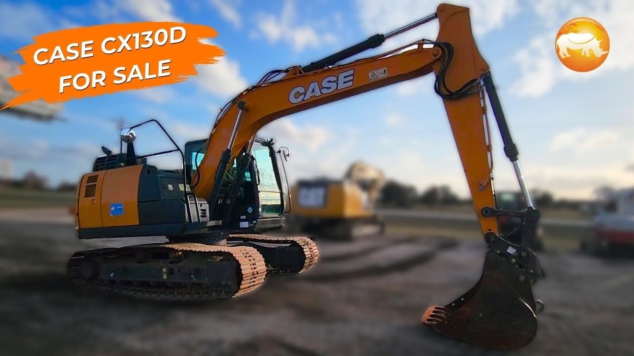 2018 Case CX130D Exacavator For Sale - YouTube