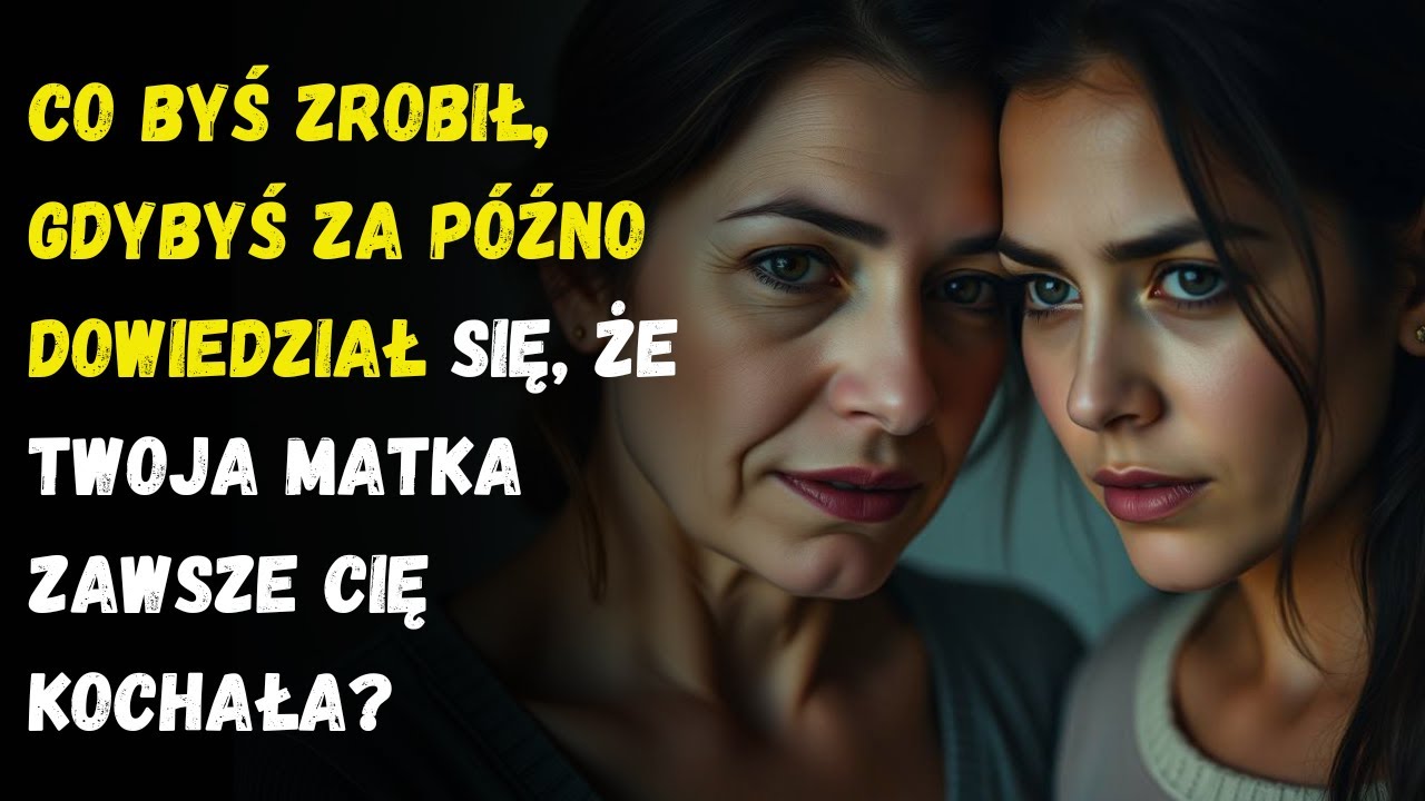 Co byś zrobił, gdybyś za późno dowiedział się, że twoja matka zawsze ...