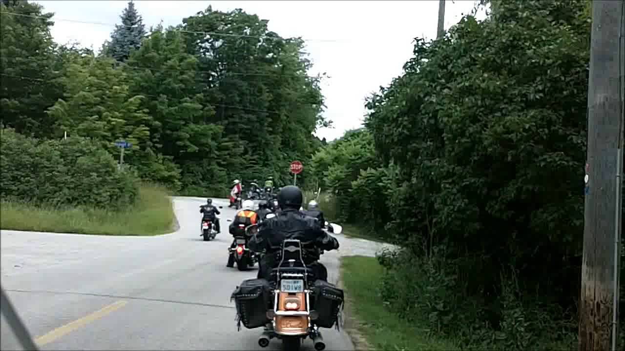 Gary's Goldwing Adventures, Ride For Dog Guides, June 25 2011 - YouTube