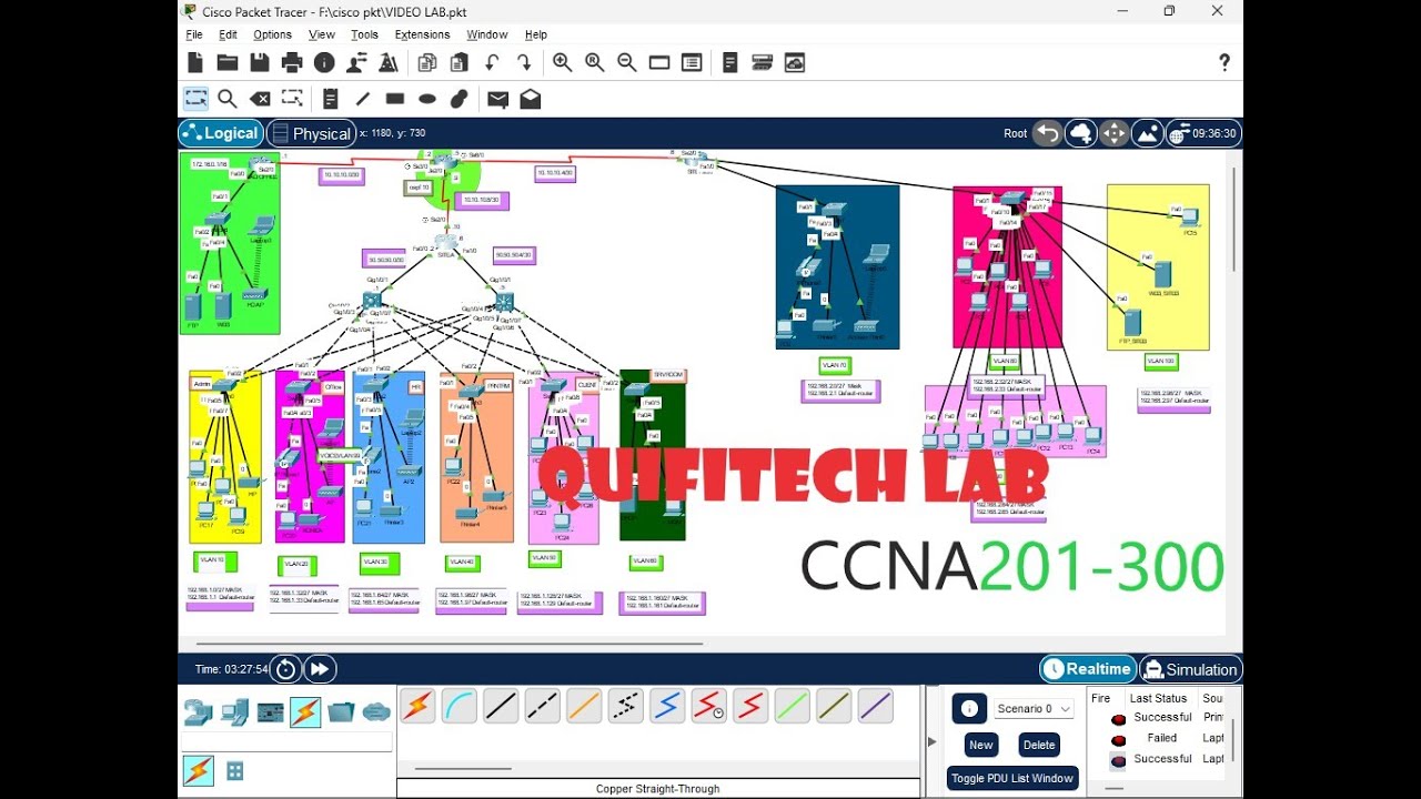 CCNA 201-301 REQUESTED Campus Network LAB - YouTube