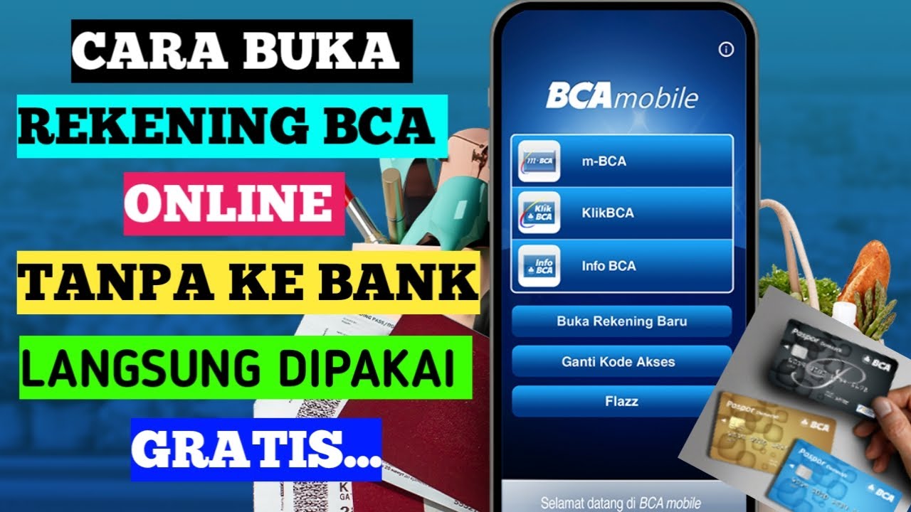 Cara Buka Rekening BCA Online Terbaru 2023 - YouTube