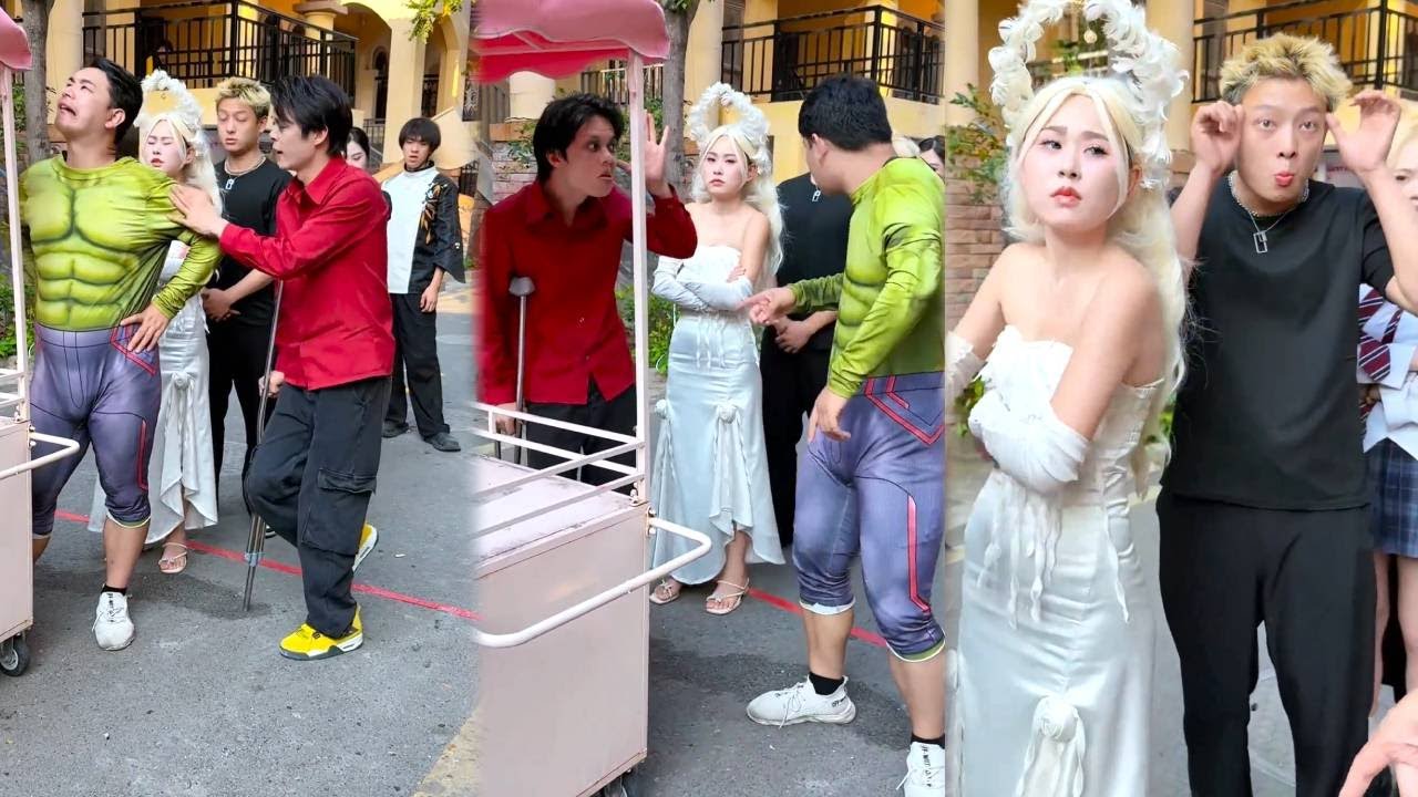 The Poor Disabled Clown Was Bullied By The Hulk! Unexpectedly, Everyone ...