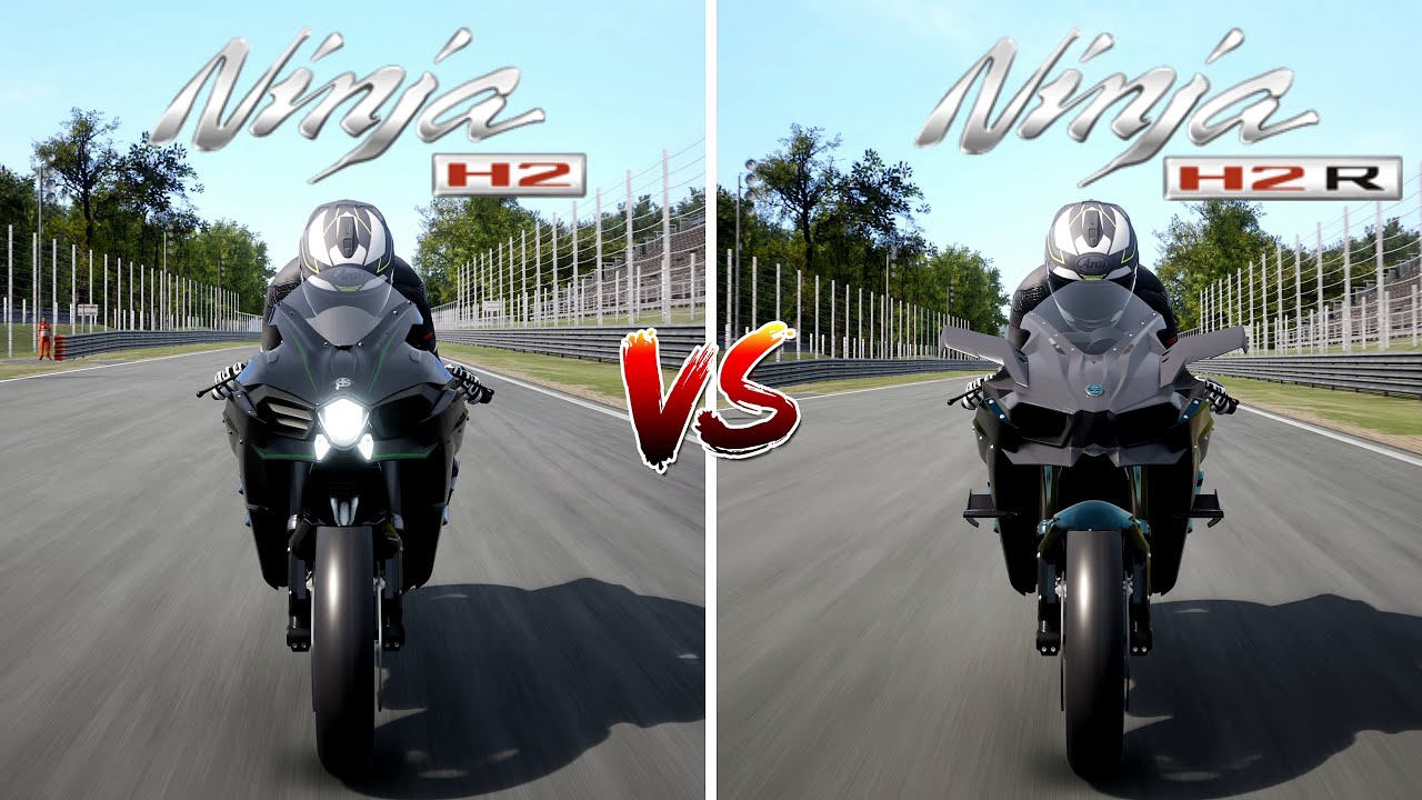 THE ULTIMATE CROSSOVER || H2R VS H2 || Battle OF Fastest Kawasaki's ...