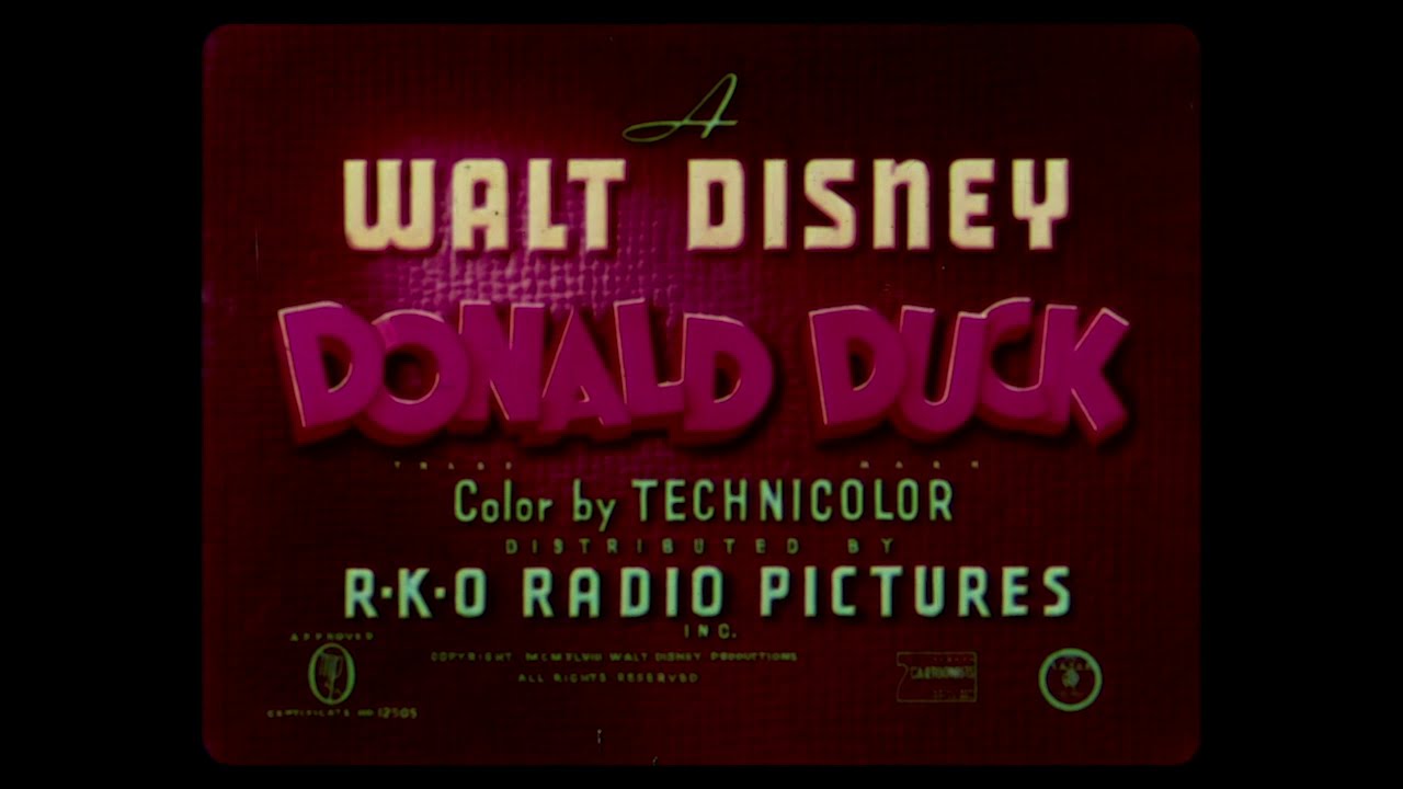 Donald Duck – Winter Storage (1949) – original RKO titles - YouTube