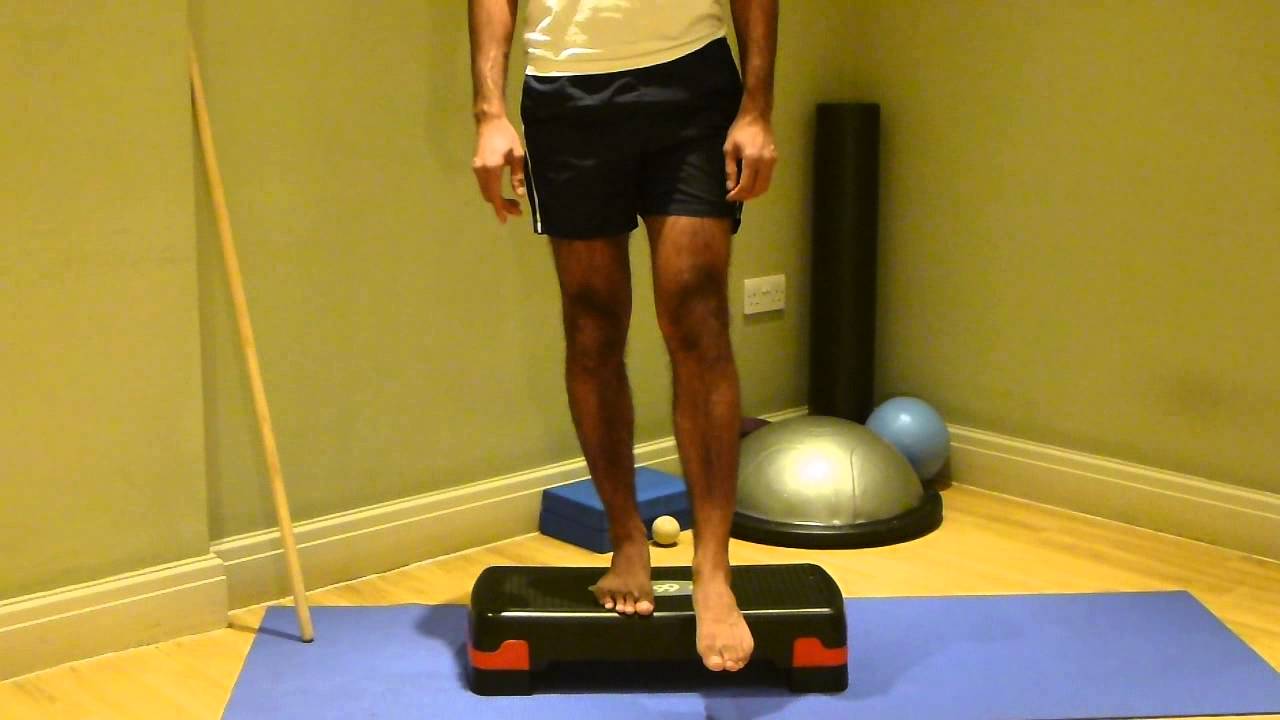 Step Down Leg Dip - YouTube