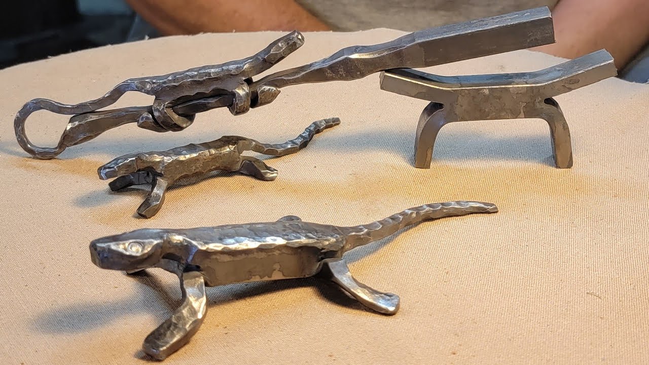 lizard How to Forge a lizard from block #2 Blacksmith forging lizard ...