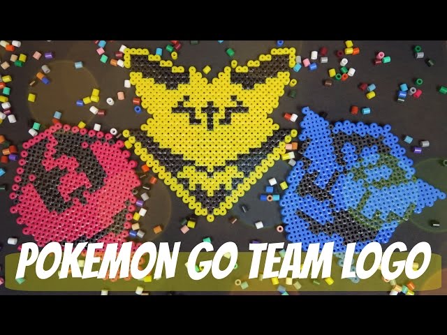 Pokemon Logo Perler