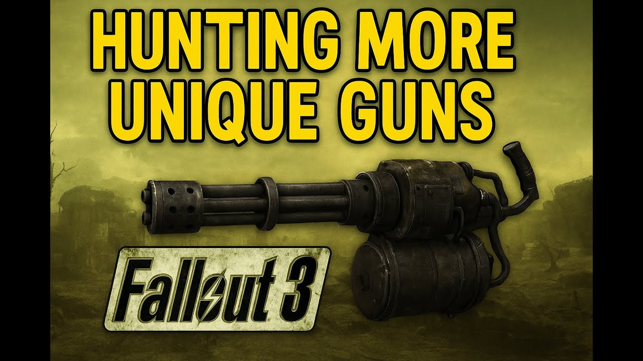 Hunting More Rare & Unique Guns in Fallout 3 🔫 PART 56 - YouTube