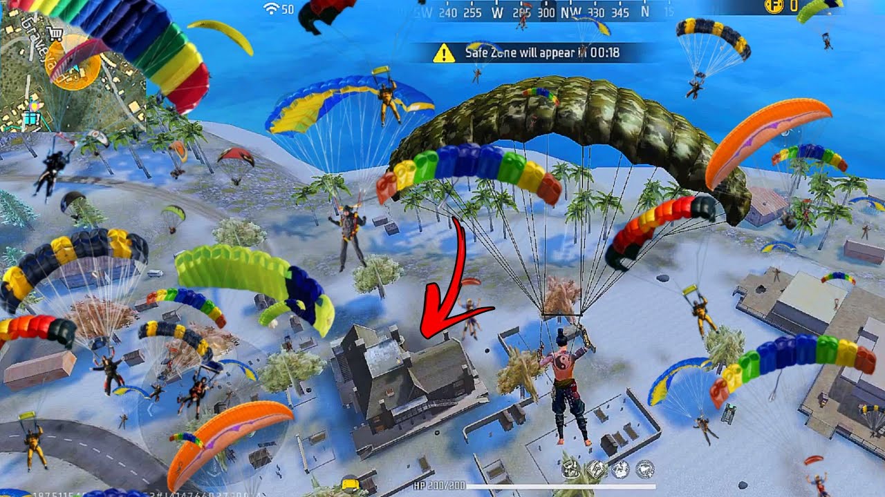 Battle & Survive at Graveyard | Free Fire Max Gameplay | Intense FF Challenge | FF Survival ...