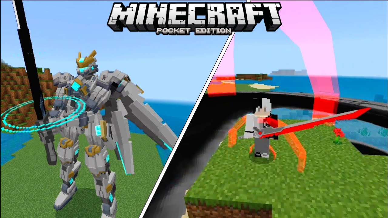 Cyclone Mecha Addon For Minecraft PE/Bedrock 1.19 | Mecha Addon For ...