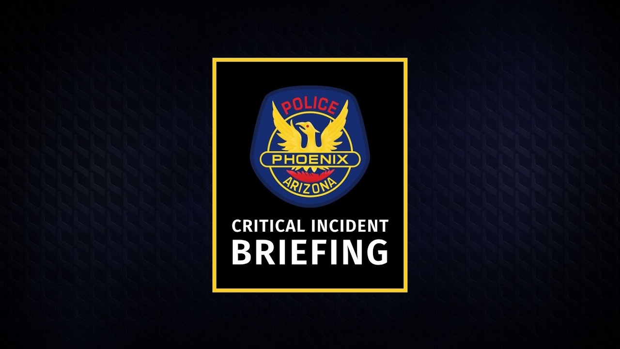 Critical Incident Briefing January 26, 2026 7500 West Lower Buckeye ...