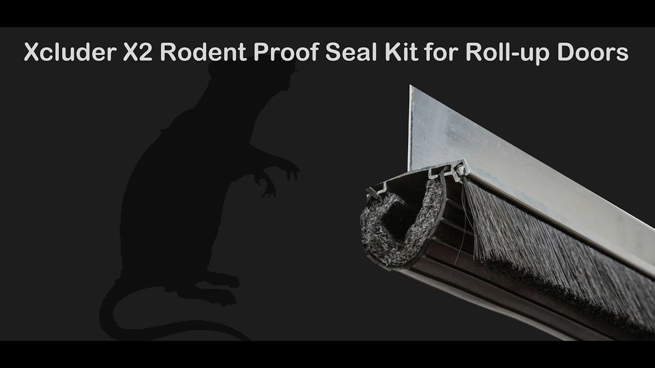 Xcluder X2 Rodent Proof Seal Kit for Steel Roll-up Doors - Installation ...