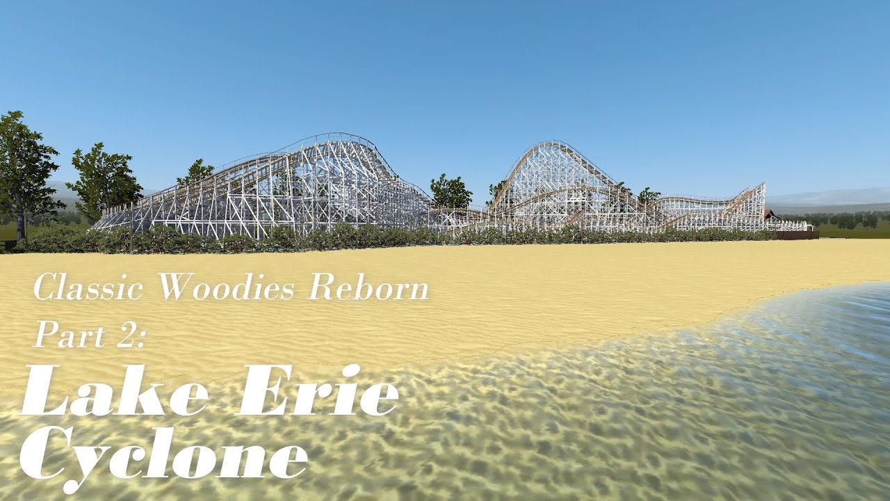 [NoLimits 2] LAKE ERIE CYCLONE Cedar Point - Classic Woodies Reborn ...