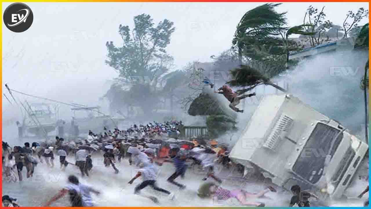 Scariest STORMS Moments Ever Caught On Camera! Destroyed South Africa's ...