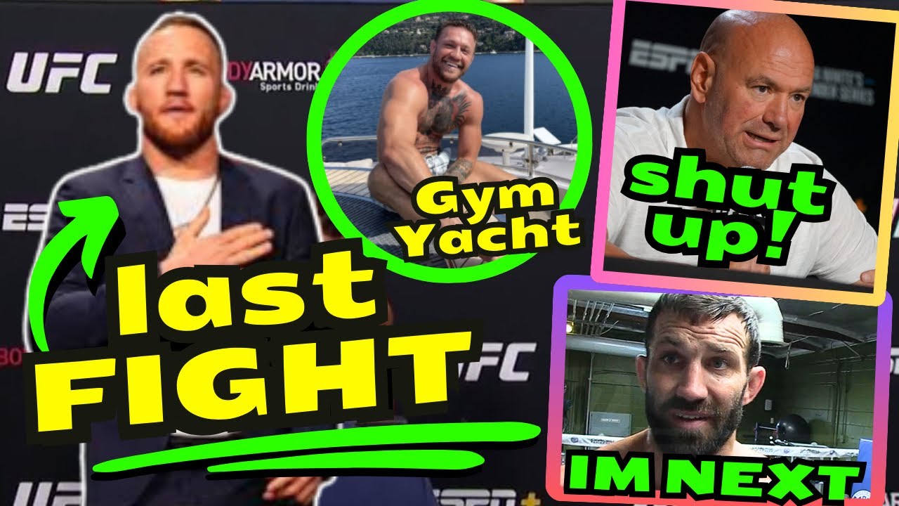 Breaking news Gaethje's on the edge | McGregor Chandler UFC 300 Drama ...