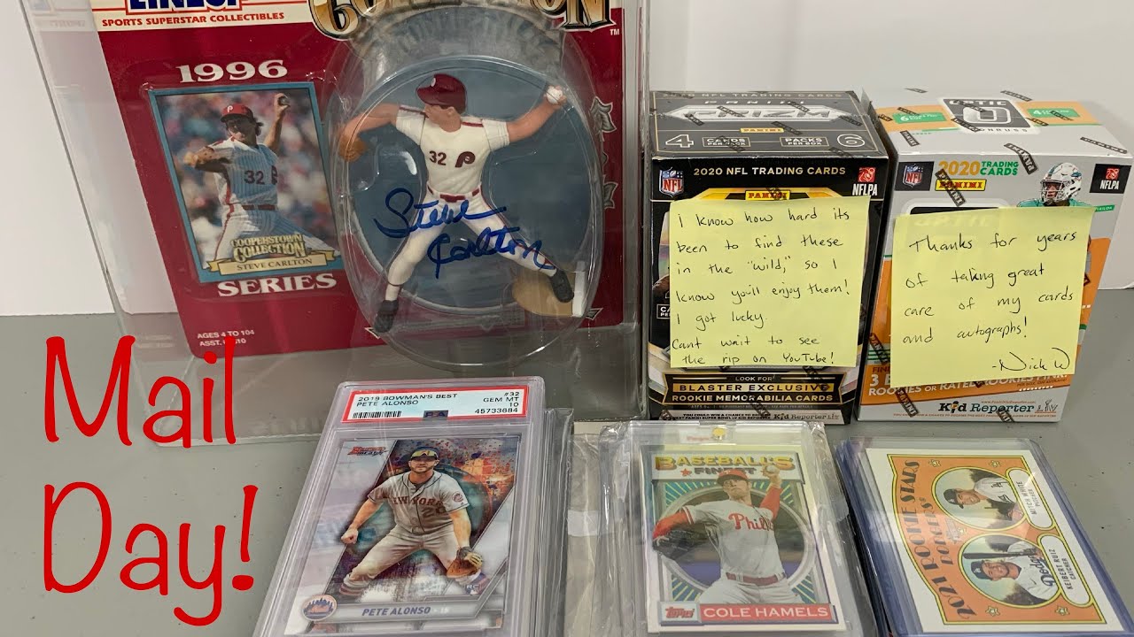 Happy Baseball Season Mail Day! - YouTube
