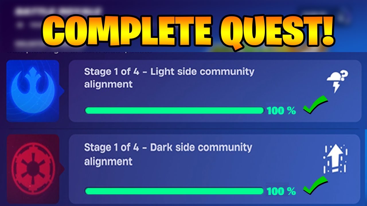 How To COMPLETE ALL ALIGNMENT QUESTS CHALLENGES In Fortnite! (Free ...