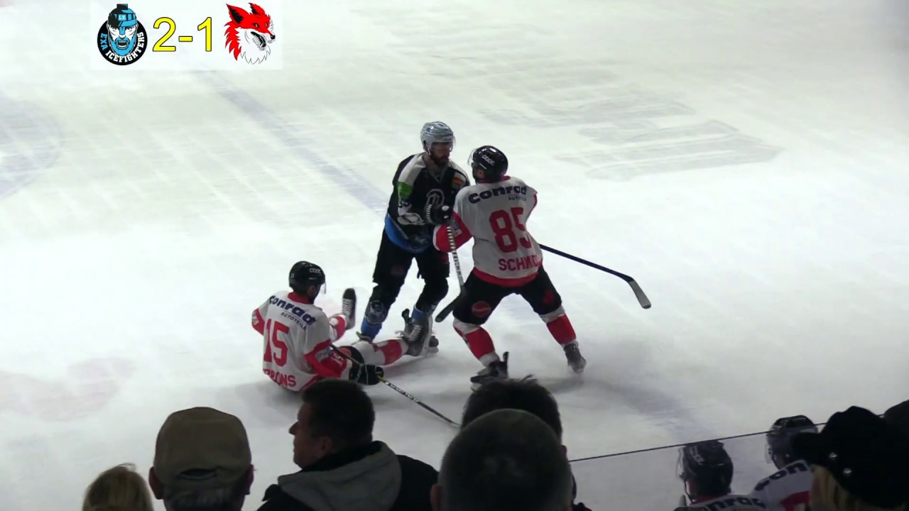 EXA Icefighters Leipzig vs Füchse Duisburg Highlights - YouTube