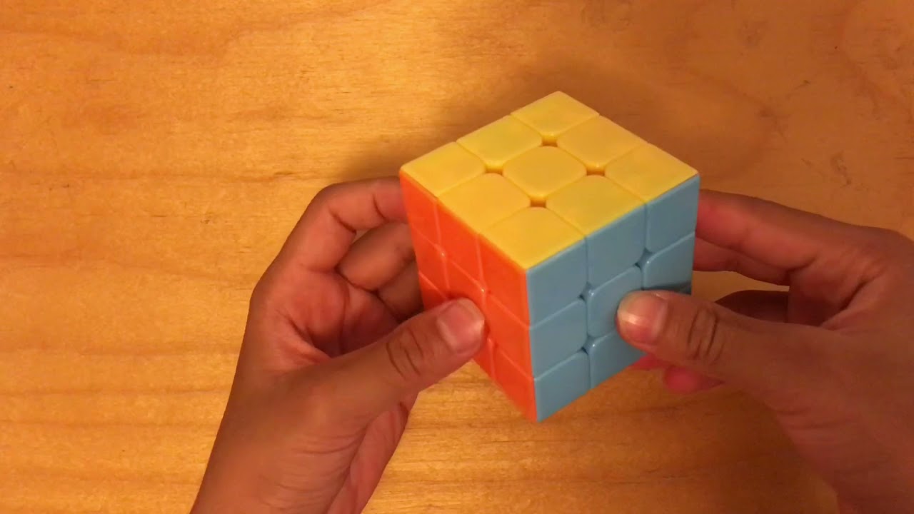 Solving a 3x3 Rubik's Cube using the CFOP method - YouTube