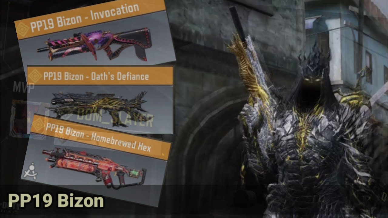 PP19 Bizon Three Legendaries In Ranked Multiplayer Cod Mobile - YouTube