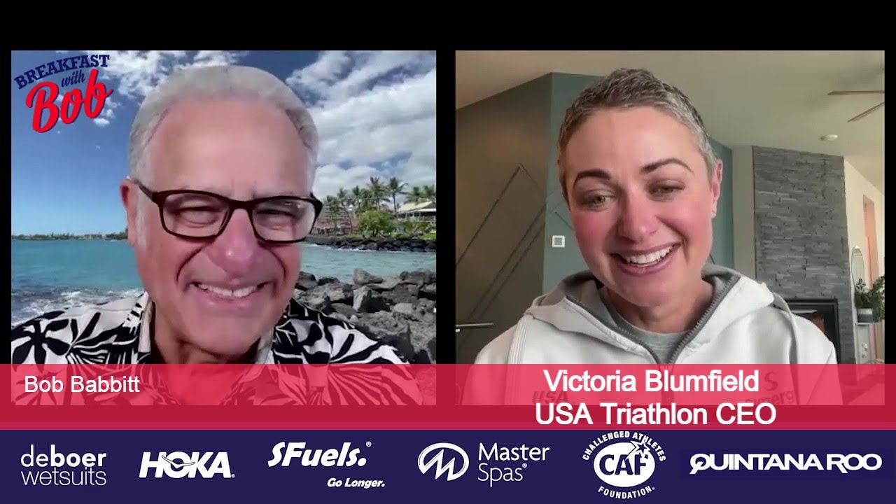 Victoria Brumfield: USA Triathlon CEO: Breakfast with Bob 2025 - YouTube