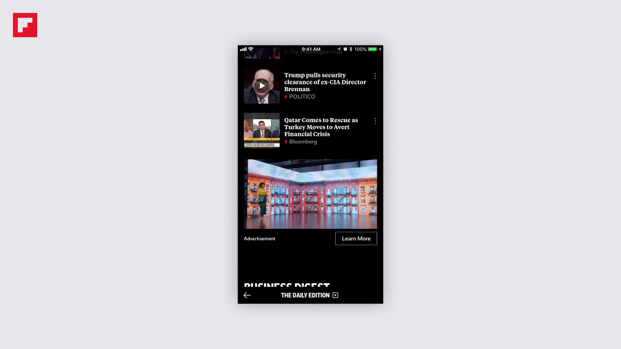 Flipboard In-Feed Video - YouTube