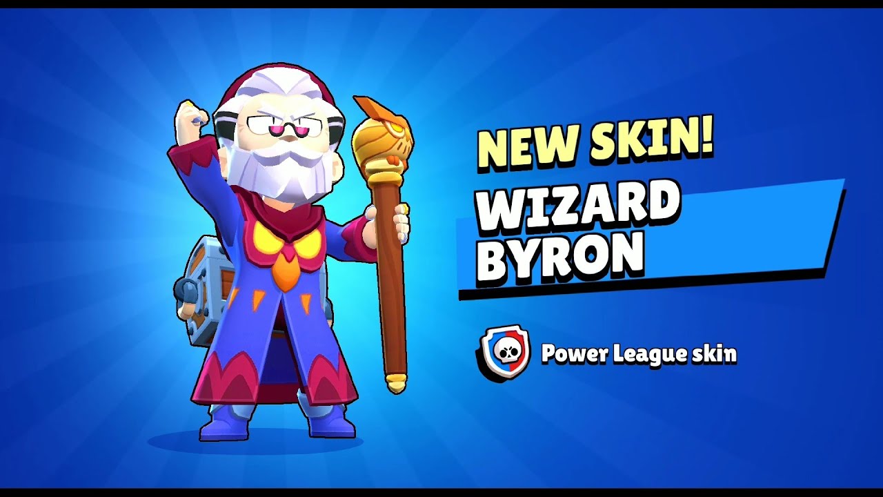 I got BYRON SKIN!!🧙‍♂️🧪💯 - Brawl Stars - YouTube