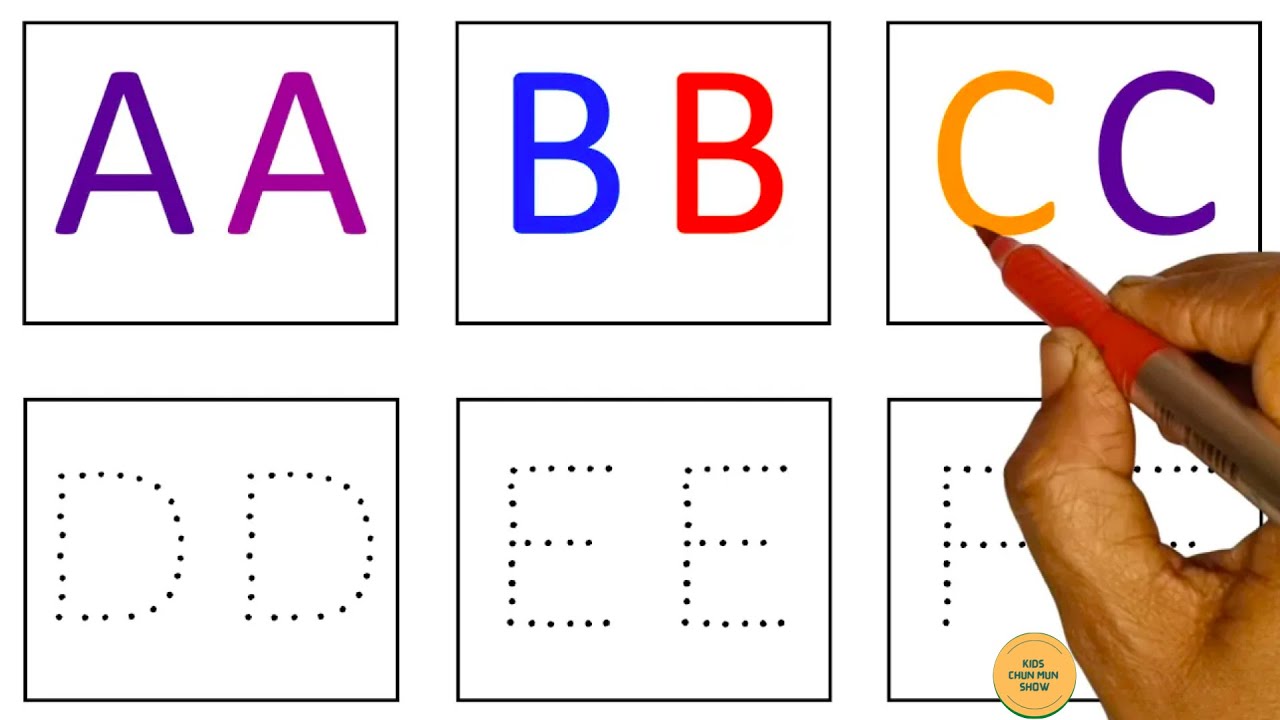 A for apple, B for Ball, English Alphabets, छोटे बच्चों की पढ़ाई, # ...