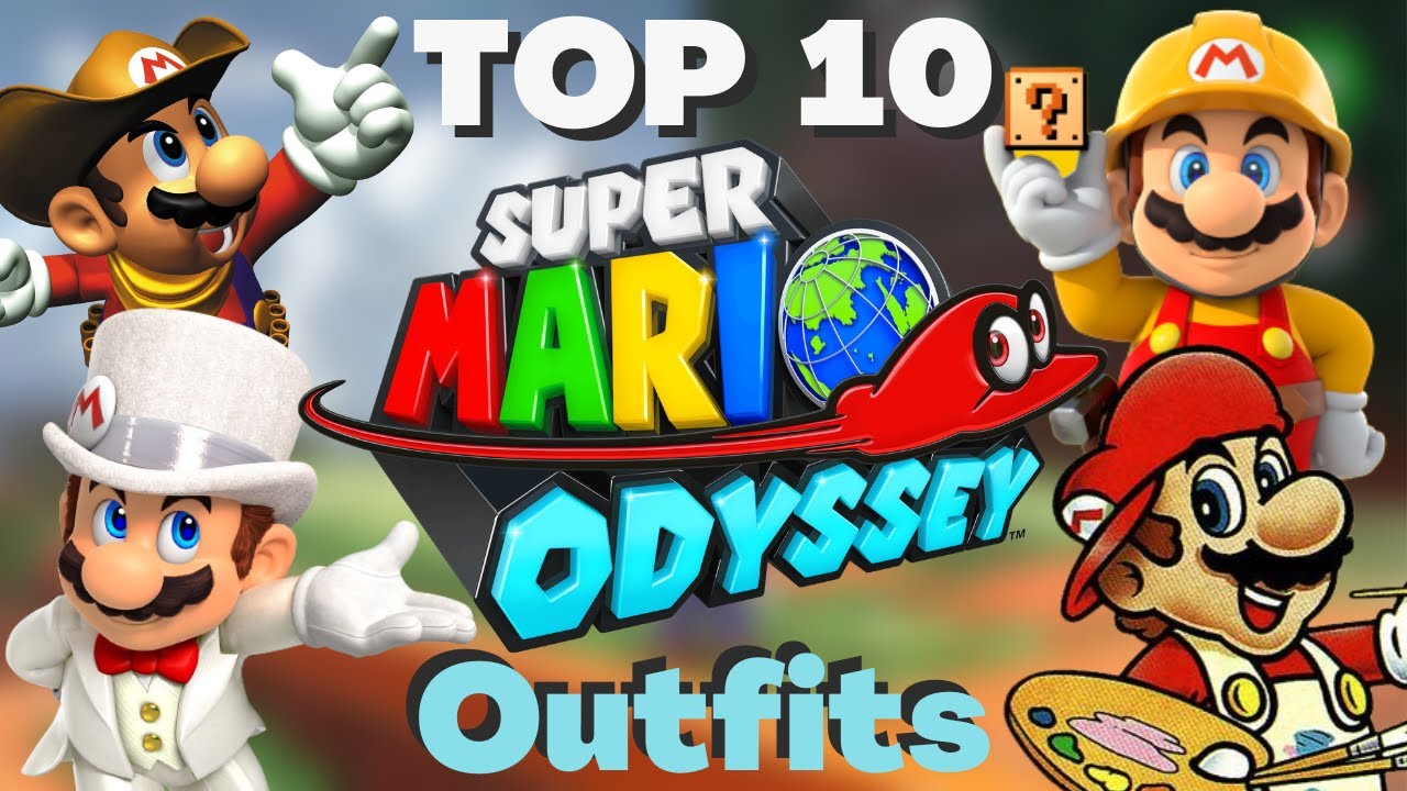 Top 10 Super Mario Odyssey Outfits - YouTube