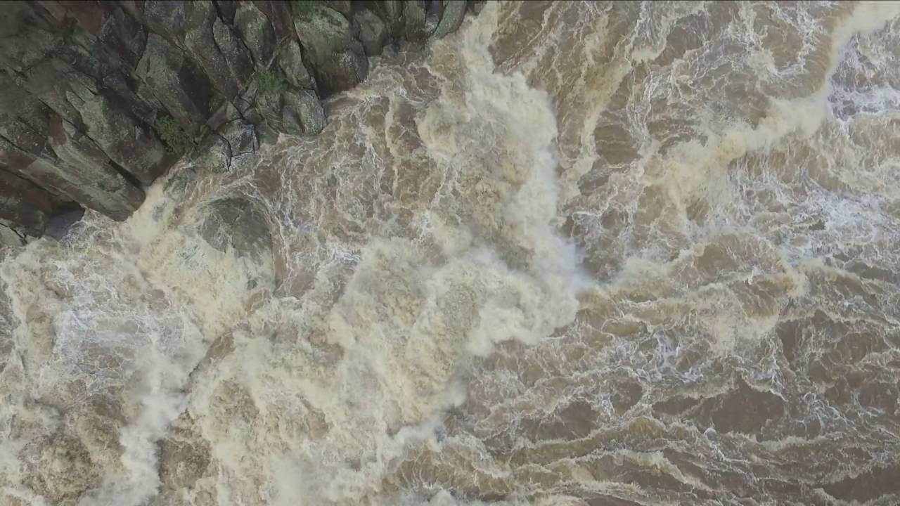 Launceston Flood June 2016 - Cataract Gorge and South Esk - YouTube