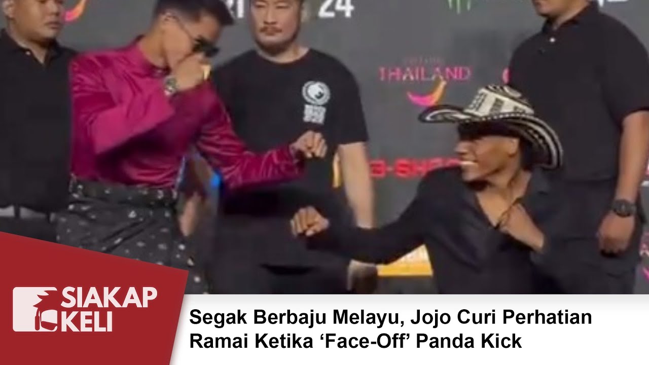 Segak Berbaju Melayu, Jojo Curi Perhatian Ramai Ketika ‘Face Off’ Panda ...