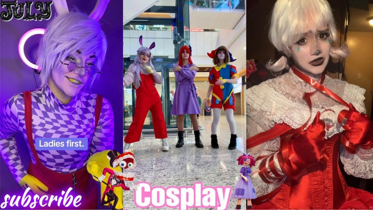The Amazing Digital Circus Cosplay - Tiktok's Compilation #15 - YouTube