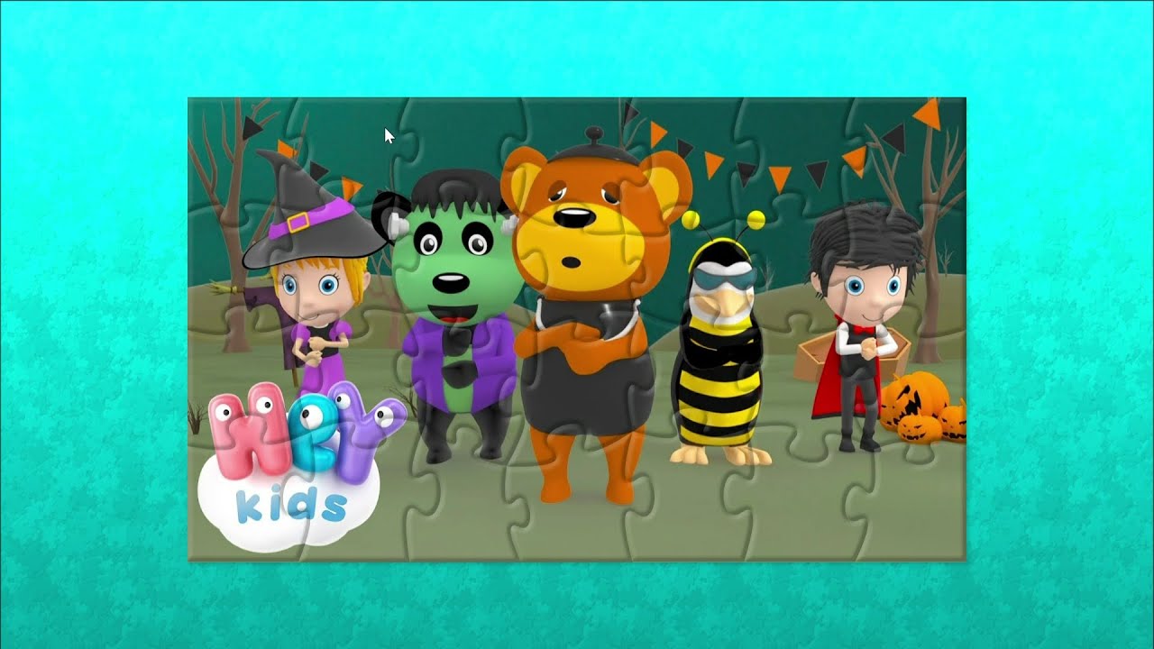 It's Halloween A Ram Sam Sam Puzzle - YouTube