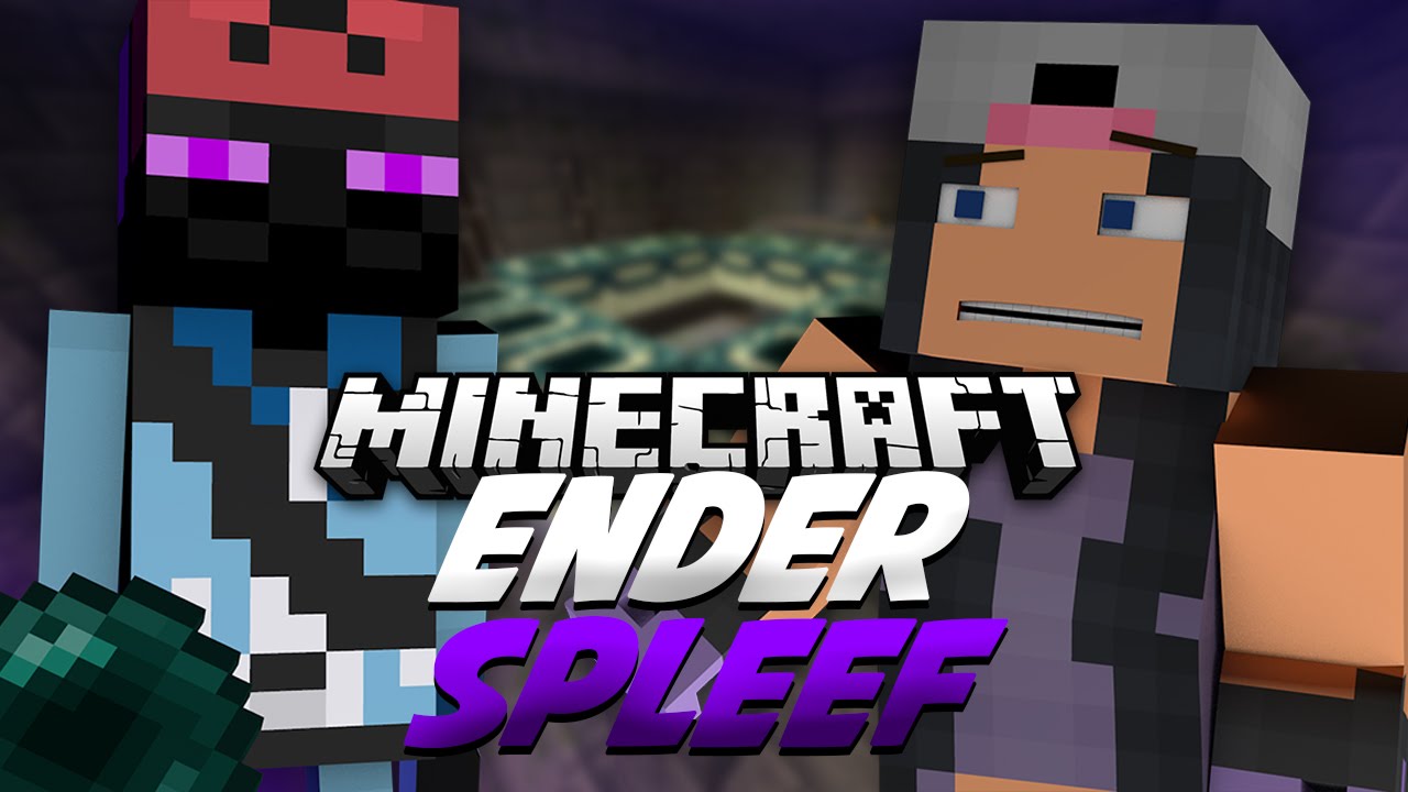 Minecraft: ENDER SPLEEF w/ Aphmau - YouTube