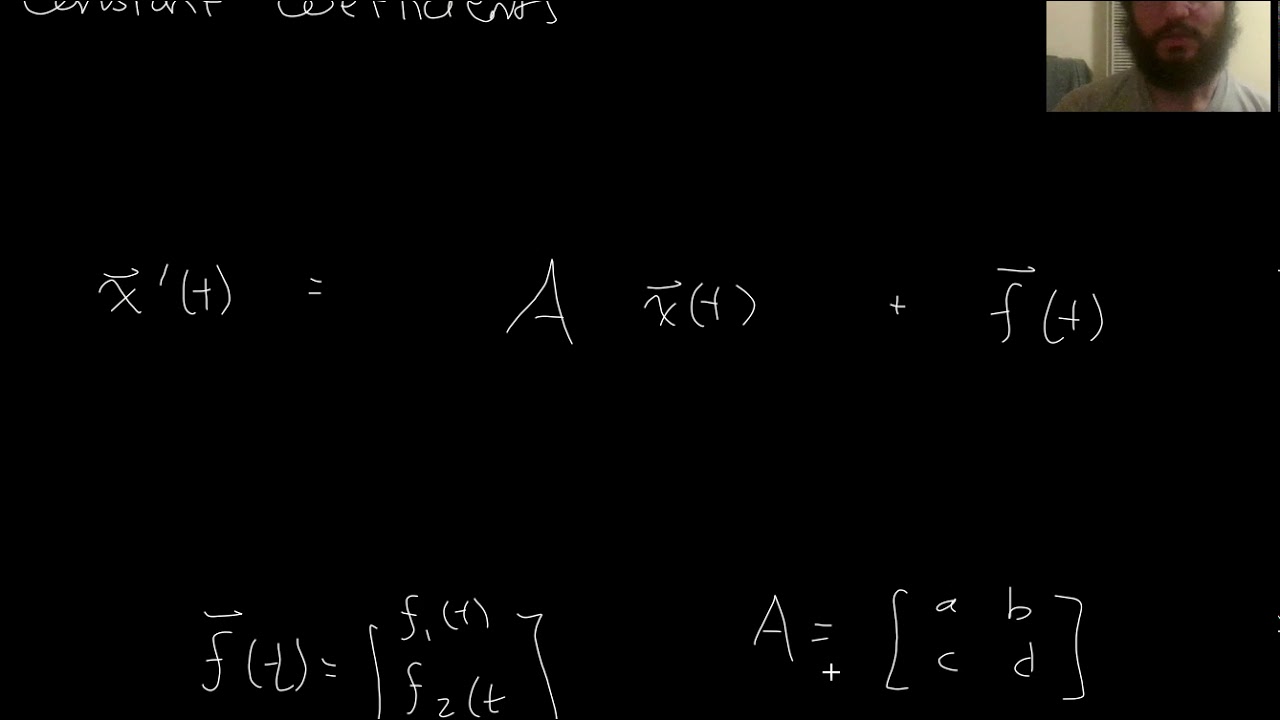 4B L19P3 Linear First Order ODE Systems with Constant Coefficients ...