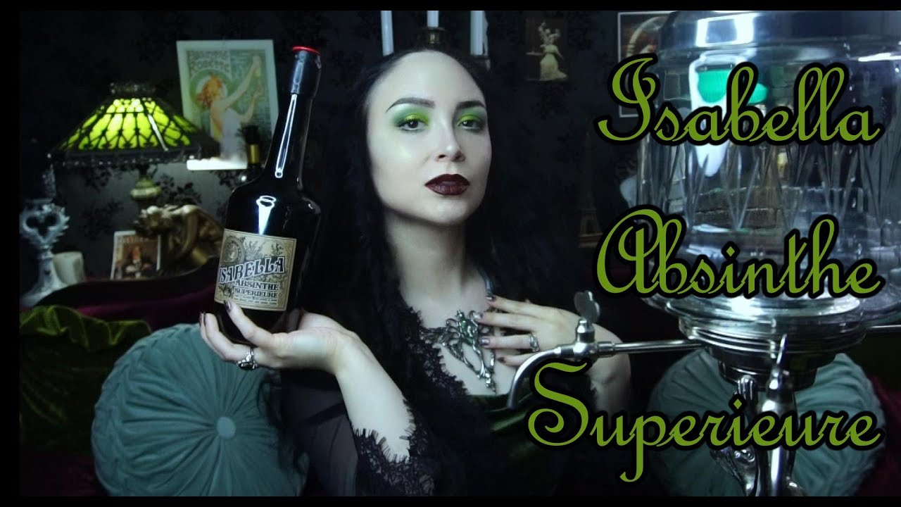 Goth Girl Drinks Isabella Absinthe Supérieure | Absinthe Review ...