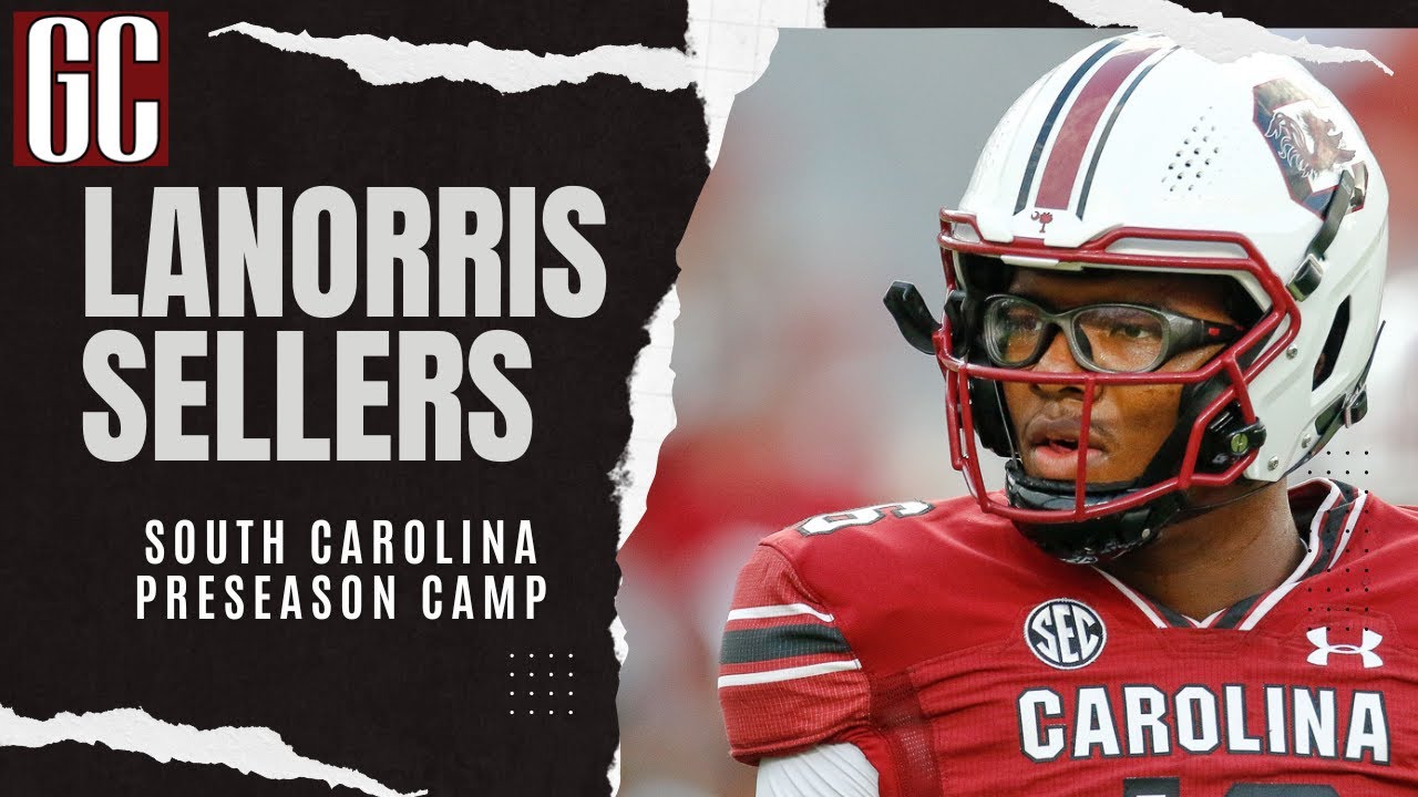 LaNorris Sellers on start of camp | South Carolina Gamecocks - YouTube