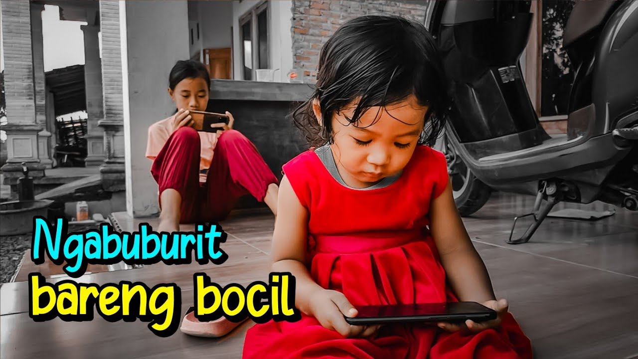 NGABUBURIT BARENG BOCIL BOCIL FF | SENJA YANG INDAH DENGAN ZAHWA ...