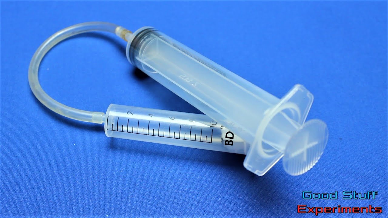 4 Awesome Syringe Life Hacks - YouTube