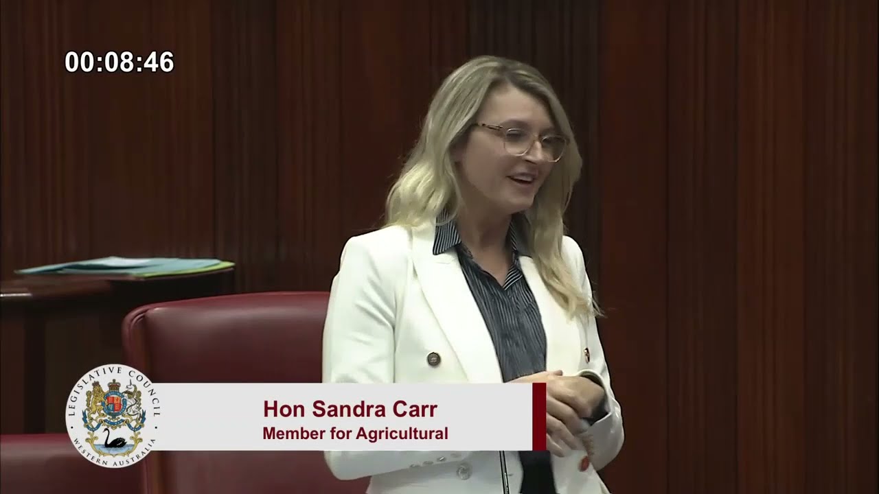 2 September Hon Sandra Carr 100 years since the election of Edith Cowan ...