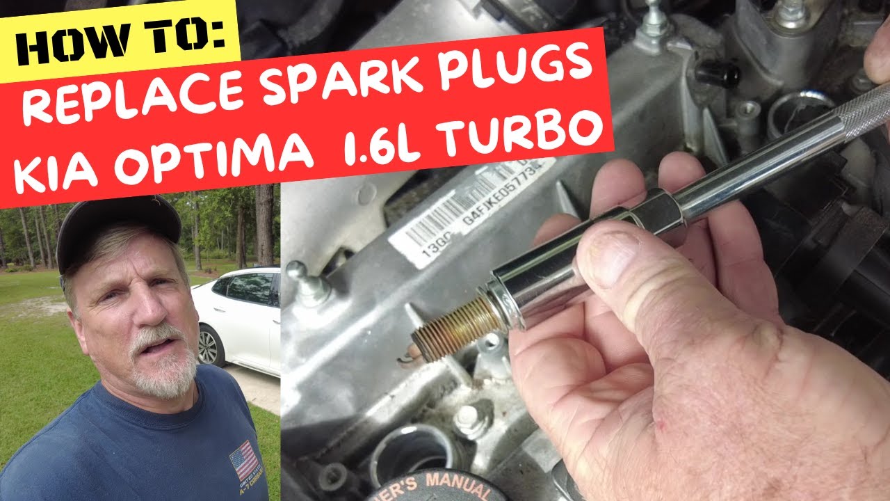 How To Replace Spark Plugs | 2016-2020 Kia/Hyundai Optima/Sonata 1.6l ...