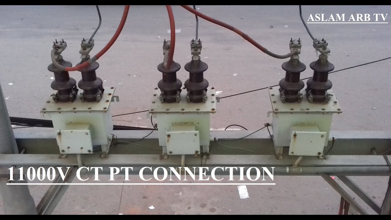11000V CT & PT Connection with Transformer ১১০০০ ভোল্টে সিটি পিটি ...