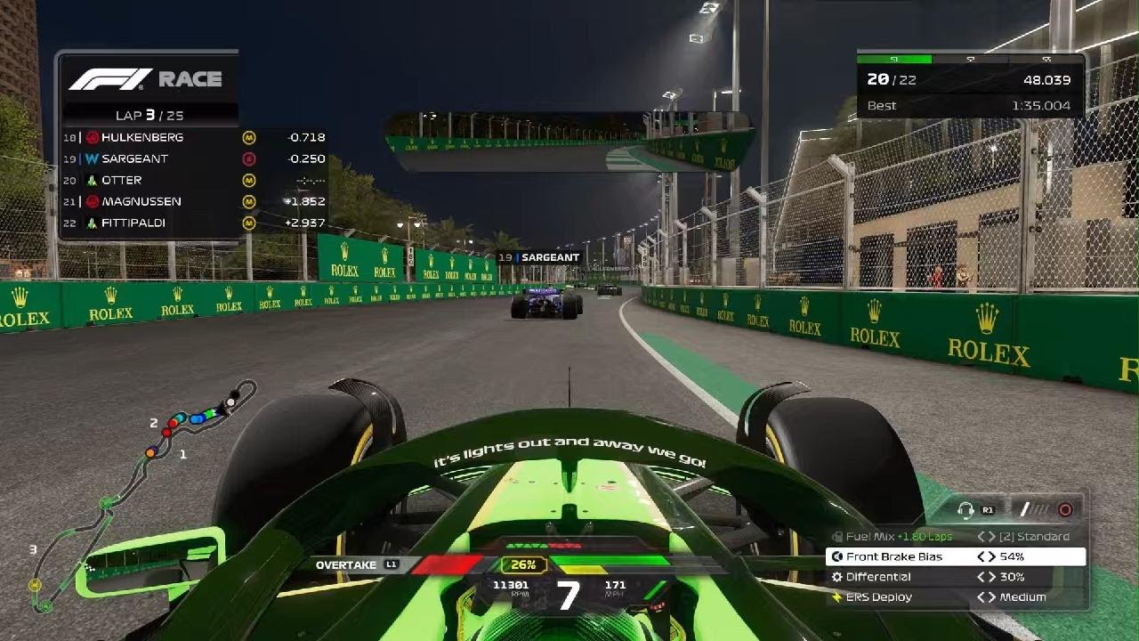 F1 24 My Team Career Mode ( Prime Racing ) At Saudi Arabia #2 - YouTube
