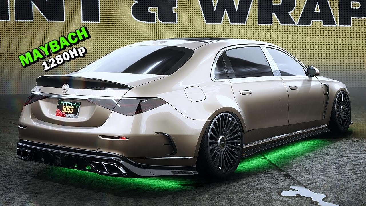 NFS UNBOUND PROJECT UNITE - MERCEDES-MAYBACH S68 CUSTOMIZATION ...