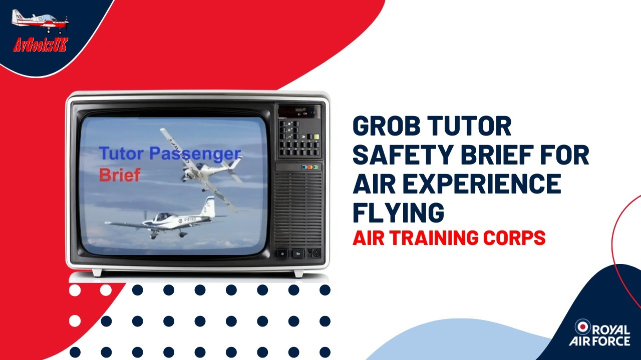 Grob Tutor Safety Brief - YouTube
