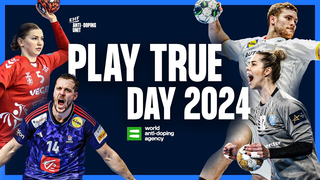 EHF celebrates WADA's 'Play True Day'! - YouTube