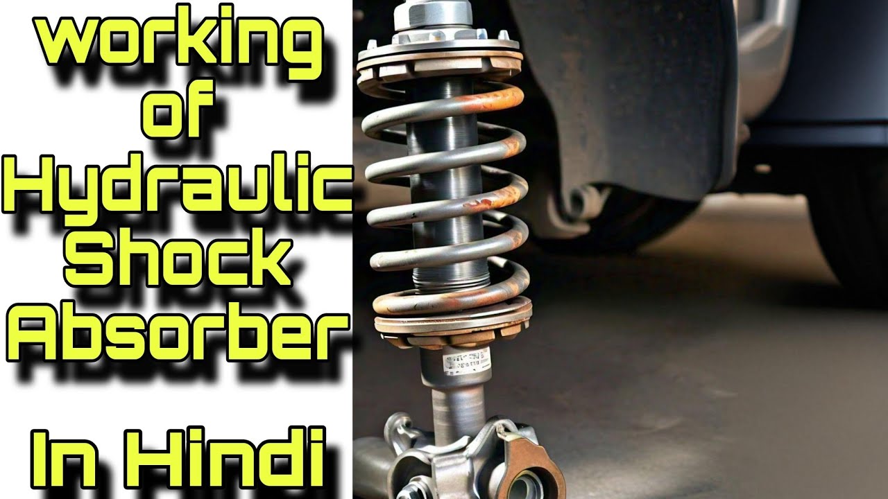 how Hydraulic Shock Absorber Work || what is Coil Spring || suspension ...